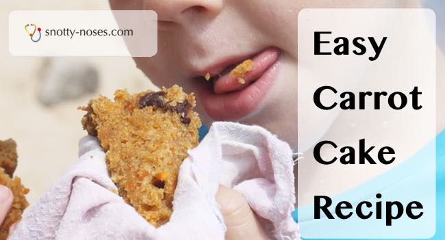 Healthy Carrot Cake Recipe, So Easy Your Kids Can Make It.